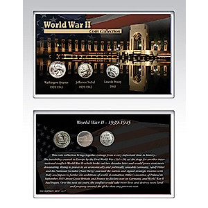 1943 Various Mint Marks 1943 quarter, nickel and penny good