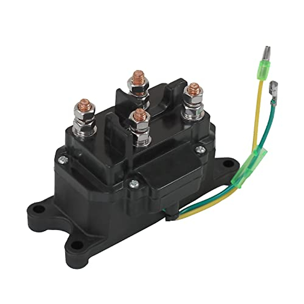 RADHLBNIU Winch Solenoid Relay Contactor 12v 250A, Compatible with Polaris Honda Warn and ATV UTV Boat 4X4 Vehicles 1500-5000lbs, Replace 63070