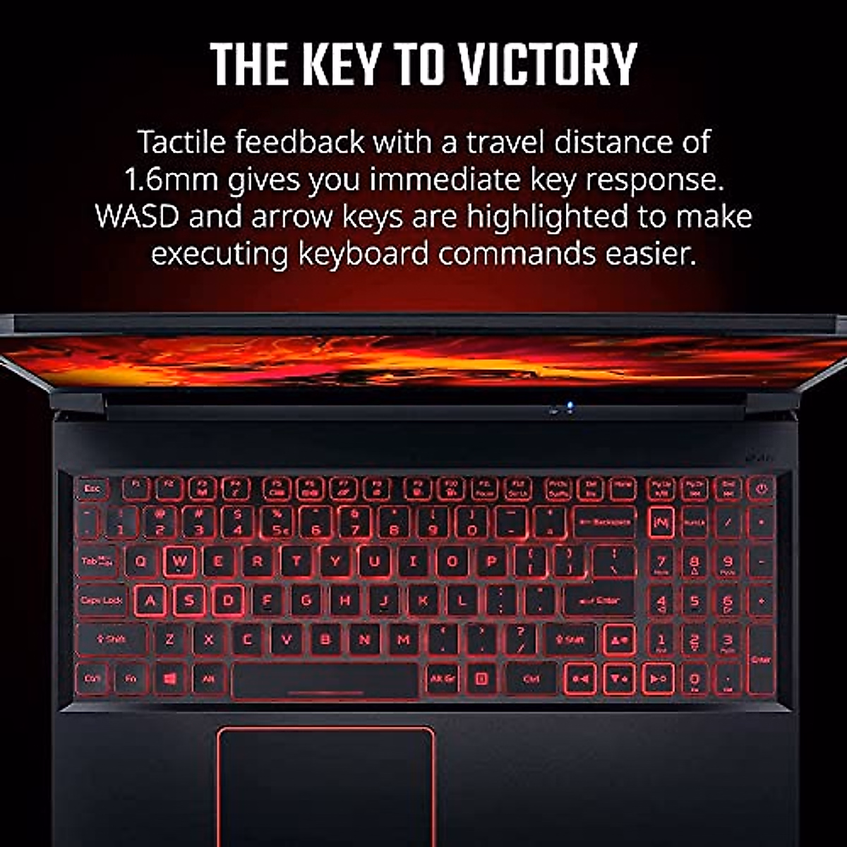 Acer Nitro 5 Gaming Laptop, Intel i5-10300H 4.5GHz, NVIDIA GeForce RTX 3050 4GB GDDR6, 15.6" FHD IPS 144Hz Display, Wi-Fi 6, Type-C, Backlit KB, Win 10, w/Accessories (16GB RAM | 512GB PCIe SSD)