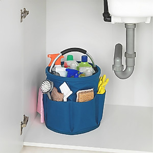 Wenko Storage Box for Cleaning Utensils, 4cm, Blue