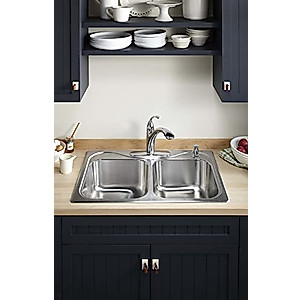 KOHLER 1895-C-CP Contemporary Lotion, Kitchen Sink Soap Dispenser, Polished Chrome