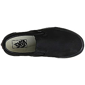 Vans Women's Slip-on(tm) Core Classics, Black/Black, 8.5 Women/7 Men