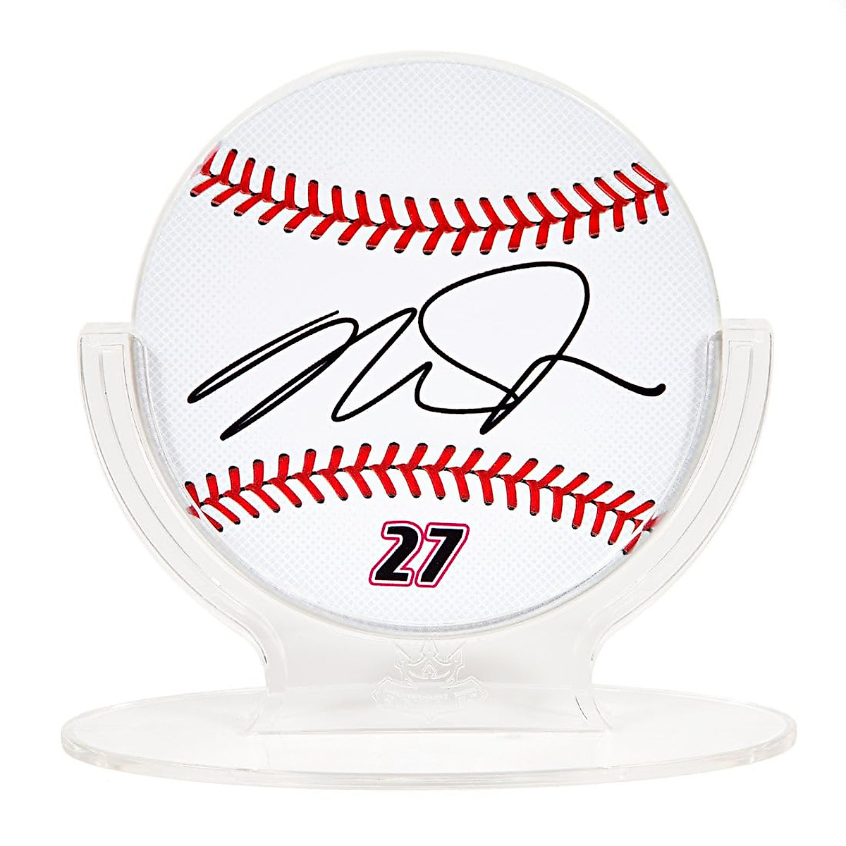 Signables Mike Trout Collectible - 4" - Baseball Gifts Angels Mike Trout Collectible - Baseball Team Gifts