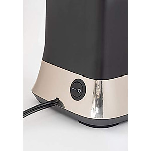 Smiths Consumer Products 51111 Mesa Diamond Adjustable Electric Single Slot Knife Sharpener, Black