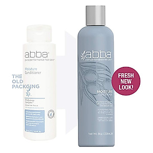 ABBA Moisture Shampoo, Olive & Peppermint Oil, 32 Fl Oz (Pack of 1)