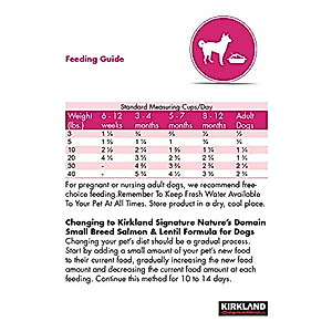 Kirkland Signature Nature's Domain Small Breed Salmon & Lentil (20LB)