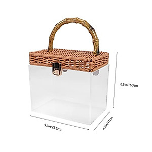 Zerodeko Box makeup travel vanity bag with mirror large desk travel cosmetic case cosmetic cases for traveling transparent storage case skin care storage Bamboo bridesmaid Organizer Acrylic