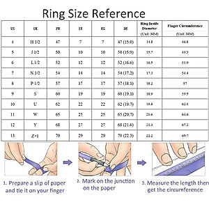 PAMTIER Women's Stainless Steel Gemstone Statement Ring Chunky Vintage Dome Wedding Band Gold Black Size 7