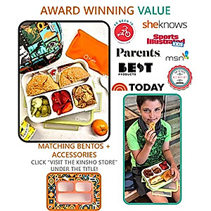 Dinosaur Lunch-Box for Boys with Ice Pack, Insulated Lunch Bag for School Kids Tweens, Large Container for Big Boy Snacks Lunches, Fits Bento, Jurassic T-Rex Dino