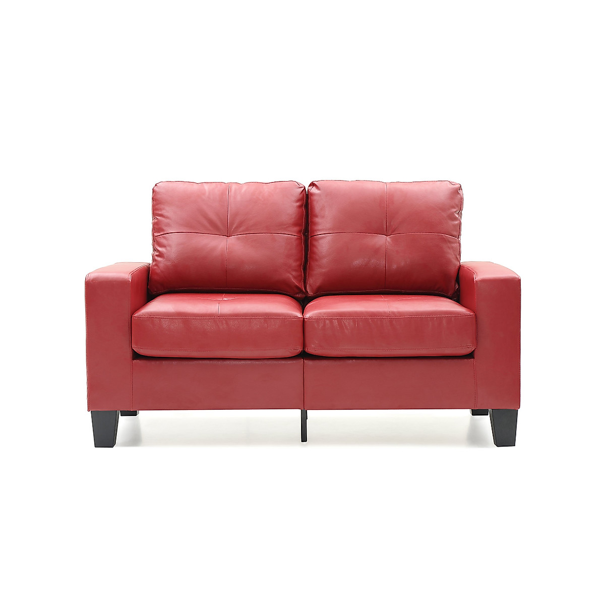 Glory Furniture Newbury Modular Loveseat Red