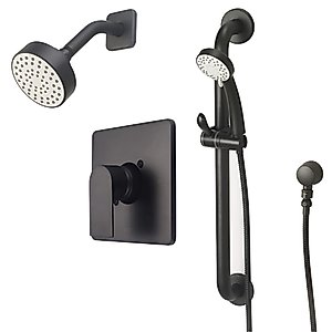 Olympia TD-23912-ADA-MB i4 Single Handle Shower Trim Set W/Handheld Matte Black
