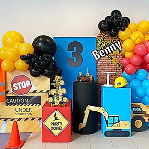 3 Tier Construction Birthday Cupcake Stand Construction Birthday Party Supplies for Construction Baby Shower Dump Truck Party Decorations