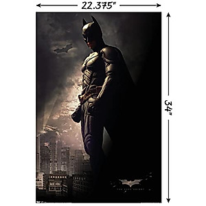 Trends International DC Comics Movie - The Dark Knight - Batman In The Shadows Wall Poster, 22.375" x 34", Unframed Version