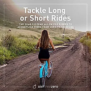 sixthreezero EVRYjourney Steel Women's Step-Through Touring Hybrid Bike, 1/3/7/21 Speed 26" Bicycle, Multiple Colors