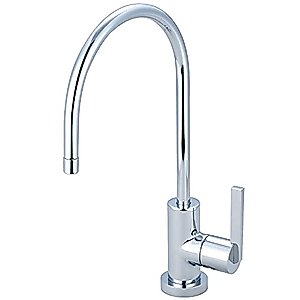 Kingston Brass KS8191CTL Continental Single-Handle Water Filtration Faucet, Polished Chrome,5-3/4"