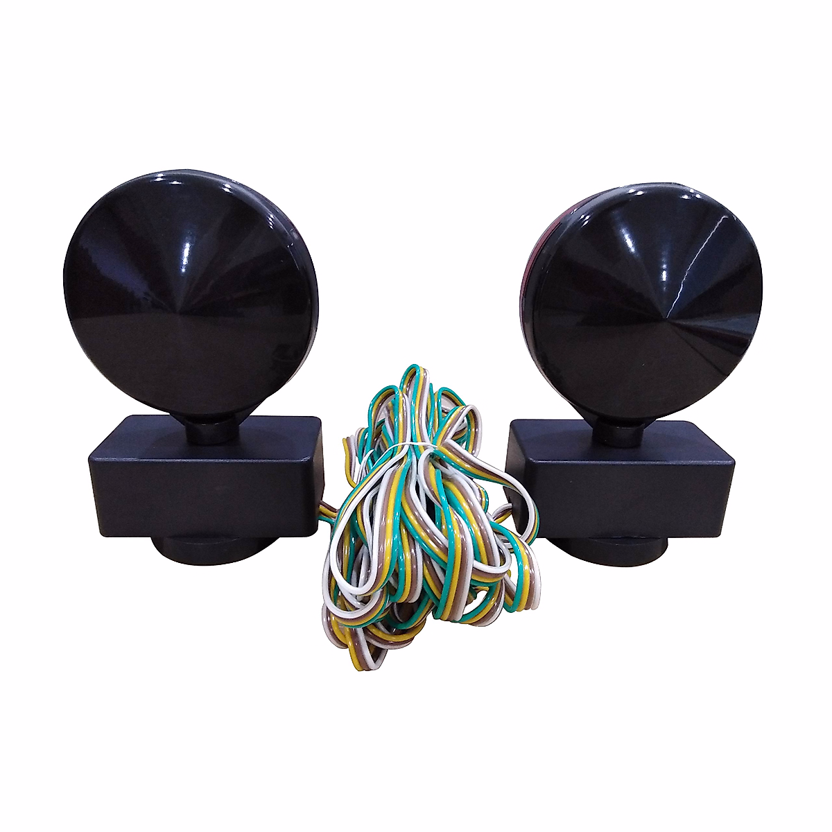 MAXXHAUL 50015 12V Magnetic LED Towing Lights With Magnetic Base - DOT Compliant, 1 Pack