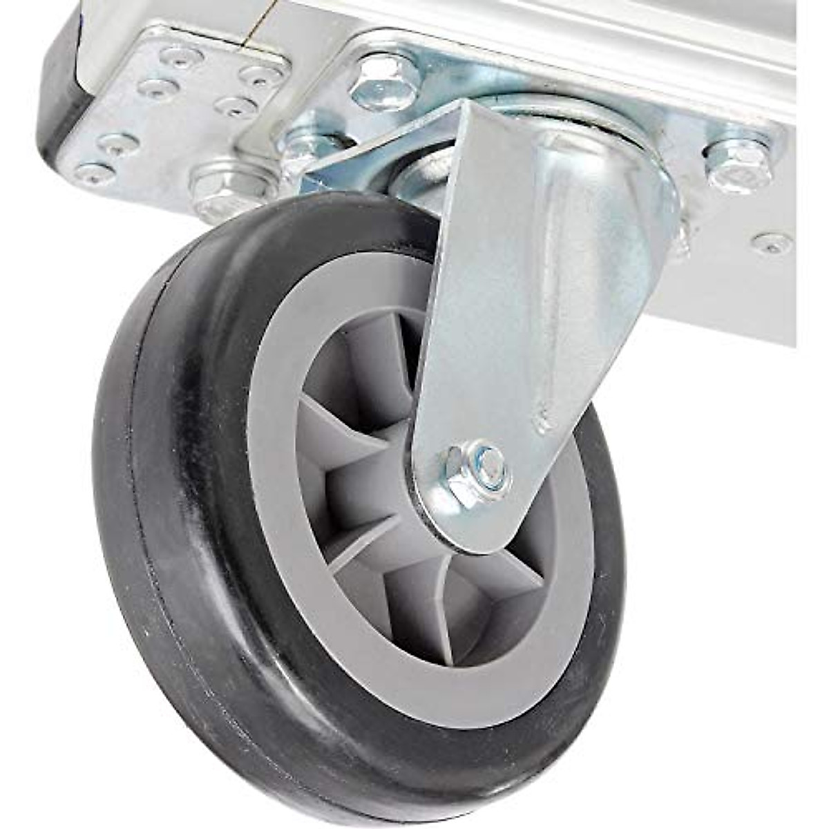 Global Industrial Folding Platform Truck, Aluminum, 48 x 24, 600 Lb. Capacity