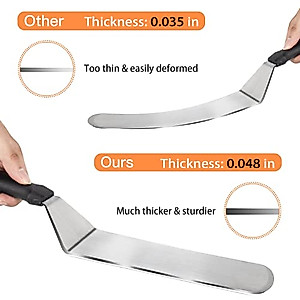 Grill Accessories, 15PCS Grilling Griddle Accessories Kit for Blackstone and Camp Chef, with Brush Scraper Spatula Cleaner Tools for Outdoor Flat Top Grill BBQ Utensils Set, Camping Accessories