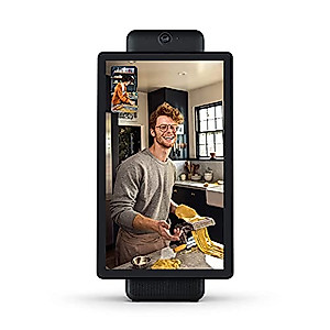 Portal Plus Black from Facebook. Smart, Hands-Free Video Calling with Alexa Built-in (UK Import)