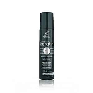 ECosmetics Brazilian Keratin Moisturizing Shampoo, 240 ml