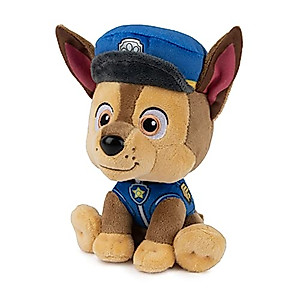 GUND Official PAW Patrol Chase in Signature Police Officer Uniform Plush Toy, Stuffed Animal for Ages 1 and Up, 6" (Styles May Vary)