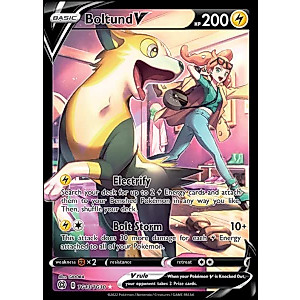 Boltund V - TG13/TG30 - Brilliant Stars - Trainer Gallery Pokemon Card - Full Art