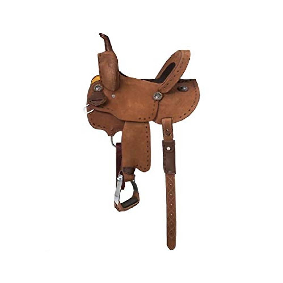 Royal King Branson Rough Out Barrel Saddle 14in