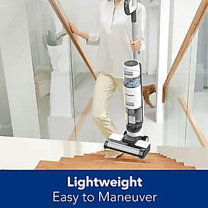 Tineco iFLOOR 3 Breeze Complete Wet Dry Vacuum Cordless Floor Cleaner and Mop One-Step Cleaning for Hard Floors