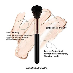 Makeup Brushes Set,Foundation Powder Brush Eyeshadow Brush Concealers Blush Face Professional Make up Brushes Kit with Gifts Box for Woman(Black,14Pcs)