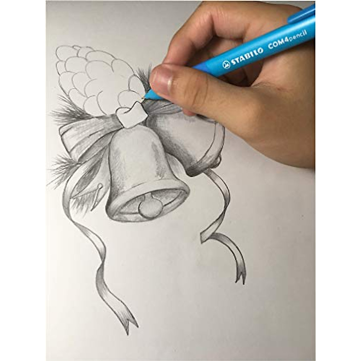 Stabilo Extra Long 0.5mm 2B Long Hi-Polymer Leads Fine Mechanical Pencil Lead Refills (8 Tubes, 24 Leads Per Tube - Total 192 Leads)