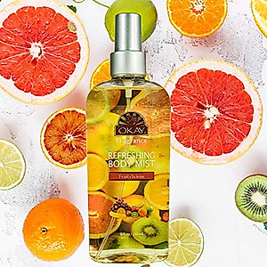 OKAY FRUITYLICIOUS REFRESHING BODY MIST 8oz / 237ml
