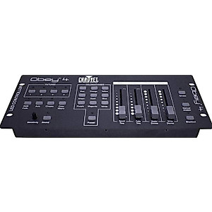 Chauvet Obey 4 DMX-512 LED Wash Light Controller w/3 or 4 Channel Mode+DMX Cable