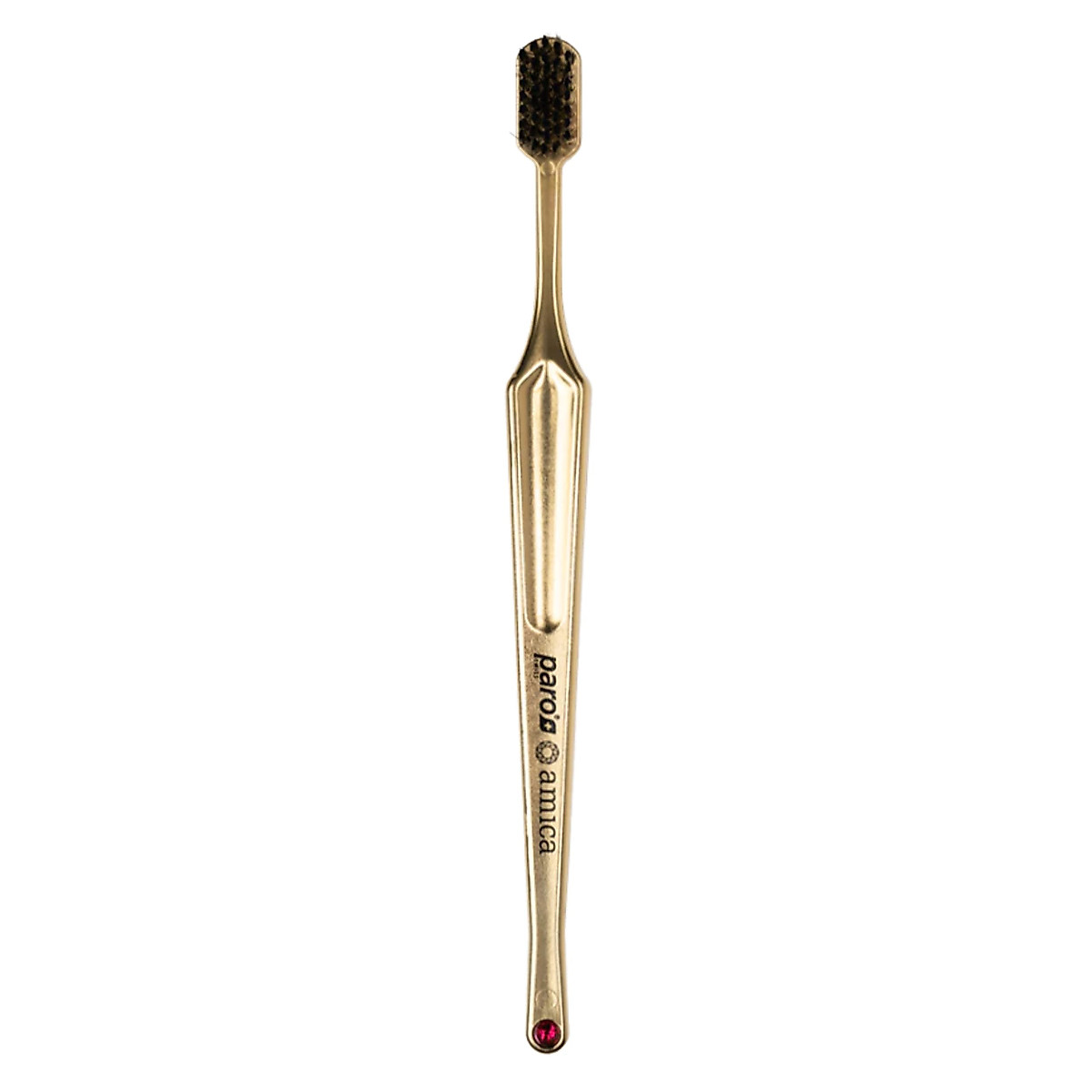 Paro Limited Edition 24K Gold Plated Amica Toothbrush - a Touch of Luxury!! The Perfect bristles Now with Style!