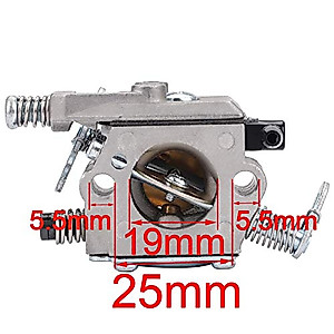 Hipa MS250 Carburetor for STHIL 025 023 021 MS210 MS210C MS230 MS230C MS250C Chainsaw w Tune Up Kit Air Filter Fuel Line