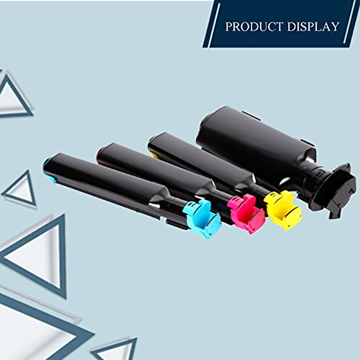 Compatible Toner Cartridge Replacement for Xerox WorkCentre 7132 7232 7242 Printer 1set-CMYK