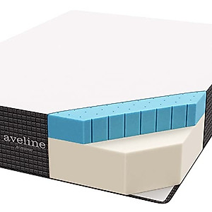 Modway Aveline 14” Gel Infused Memory Mattress with CertiPUR-US Certified Foam King Mattress