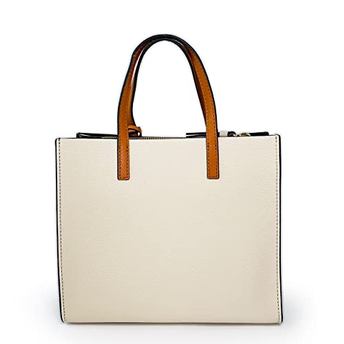 Marc Jacobs M0016132 Mini Grind Sandshell Cream/Black/Brown Women's Satchel Tote Bag