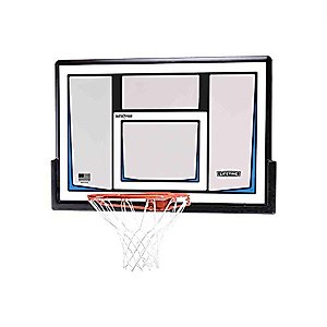 Lifetime 90086 50 Inch Shatterproof Fusion Backboard and Rim Combo Kit