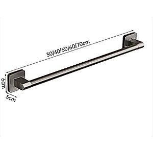 SEIFE Wall Mounted Towel Rack Towel Rack Towel Rails Bars Bathroom Towel Holder Rack for Bath Kitchen Necklace Holder Wall Mounted Chrome Stainless Steel for Shower Room,Room Cabinet Bathroom Shelves