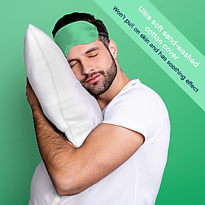 Celeep Bed Pillows (2 Pack) - Pillow Set - Hotel Quality Sleeping Pillows for Side, Stomach and Back Sleepers - Microfiber Filling - Soft and Supportive (Standard)