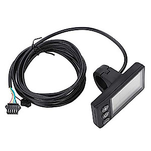 Yosoo Health Gear Motor Brushless Controller E-Bike, Waterproof LCD Display Panel Motor Brushless Controller Electric Bicycle Brushless Controller Kit(24V-48V)(36V/48V 350W)