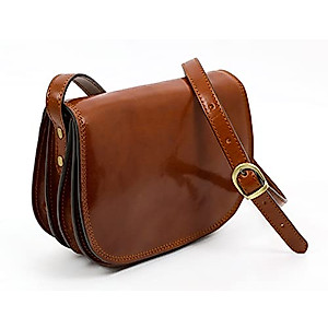 Time Resistance Leather Cross Body Bag for Women Shoulder Bag Messenger Purse