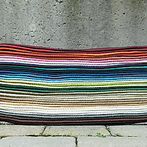 Boca Raton Rug, 2 x 3 Feet, Rust