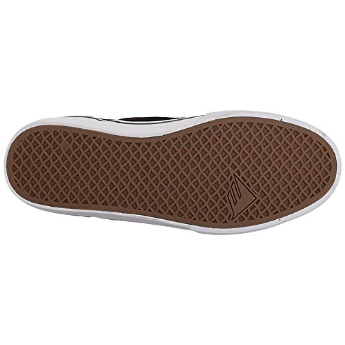 Emerica mens Wino G6 Slip-on Skate Shoe, Black/White/Gold, 9.5 US