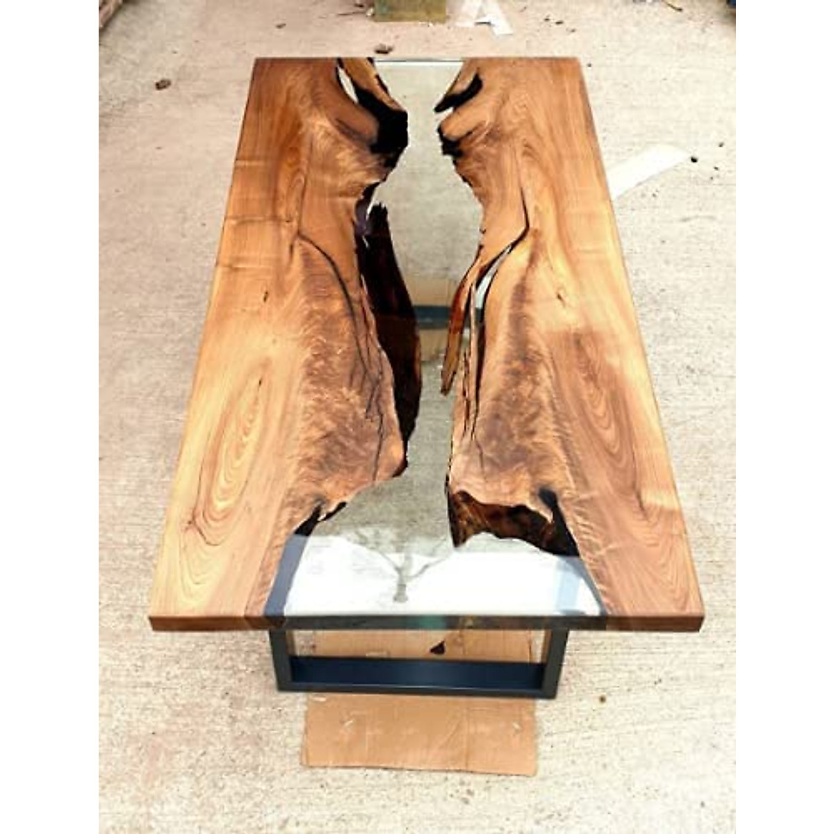 Epoxy Table, Live Edge Wooden Table, Epoxy Resin River Table, Natural Wood,Dining Table, Natural Epoxy Table, Resin Table