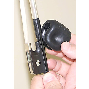 WADA Cello Bow Grip Aid: A Correct Bow Hand without Strain. A Second to Attach to the Bow and Remove. You can Concentrate on your Sound and Music with a Relaxed Hand and Arm from the Beginning.