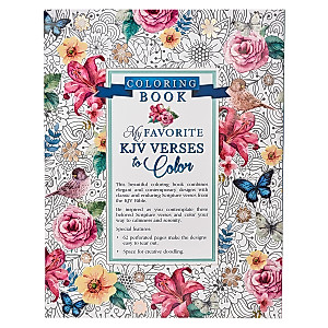 My Favorite KJV Verses to Color - Inspirational Adult and Teen Coloring Book Inspiration and Encouragement from God's Word