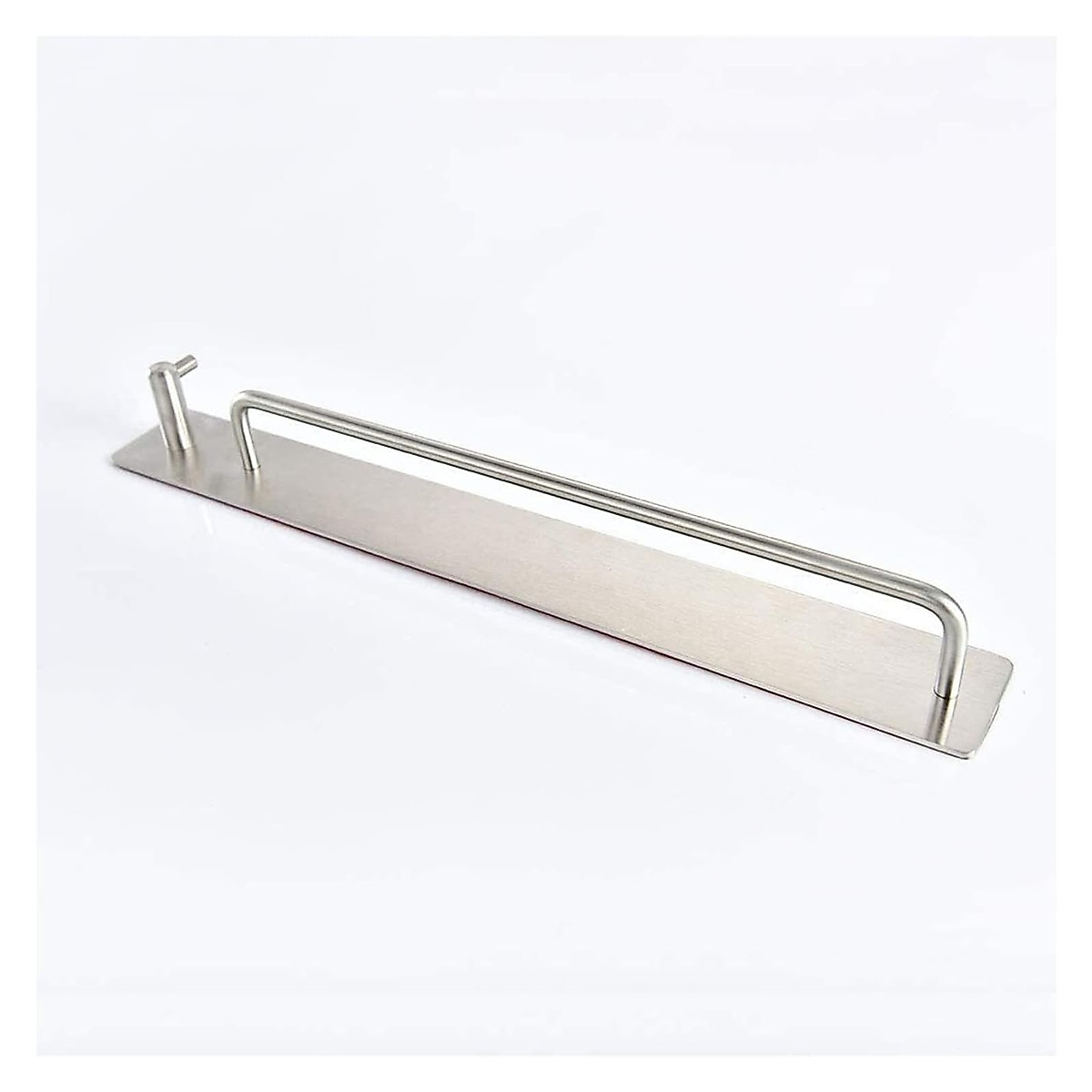 Towel Racks Towel Holder Rails Towel Rack, 304 Stainless Steel Non-perforated Kitchen Towel Bar Single Lever Hook Bathroom Towel Bar Toilet Bath Towel Rack