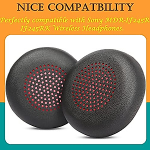 TaiZiChangQin Upgrade Ear Pads Ear Cushions Earpads Replacement Compatible with Sony MDR-IF245R IF245RK Wireless Headphone