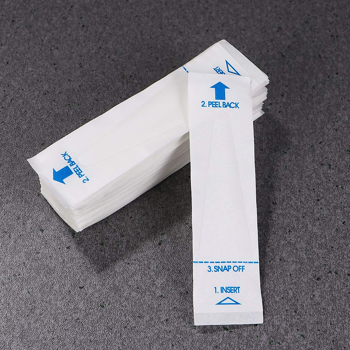 Exceart 200pcs Digital Thermometer Covers Electric Thermometers Probe Sleeves Disposable for Oral Armpit Rectal Digital Thermometer Blue